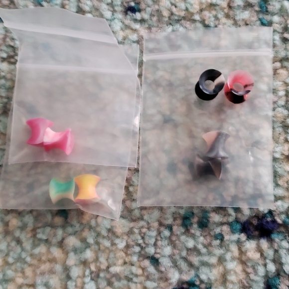 Jewelry | Silicone 2 Gauge Plugs Lot Of 19 | Poshmark